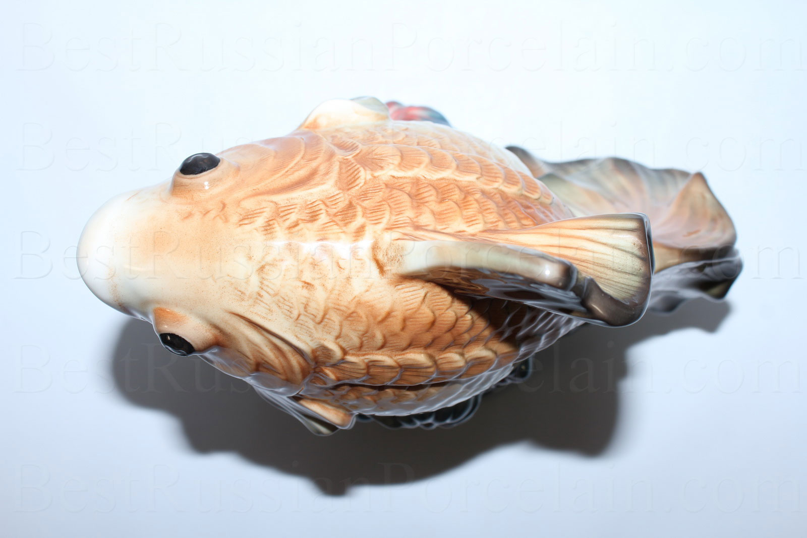 Buy big sculpture Goldfish | BestRussianPorcelain.com