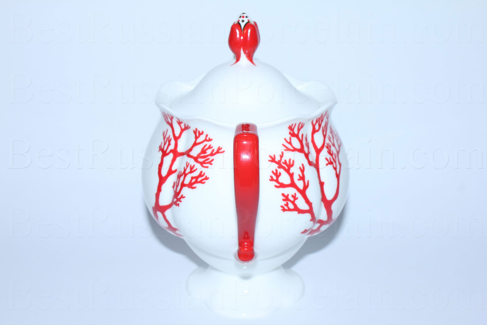 Buy Teapot Coral | BestRussianPorcelain.com